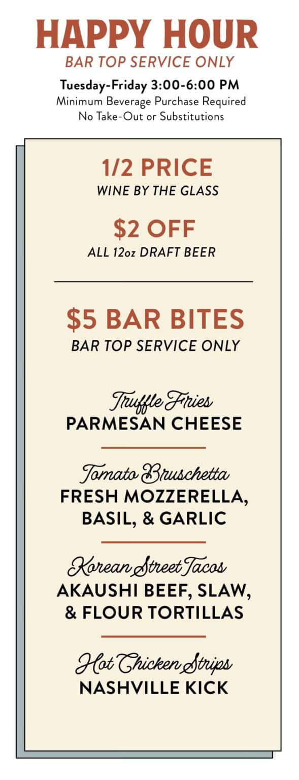 Bistro - Rusty Axe Brewing