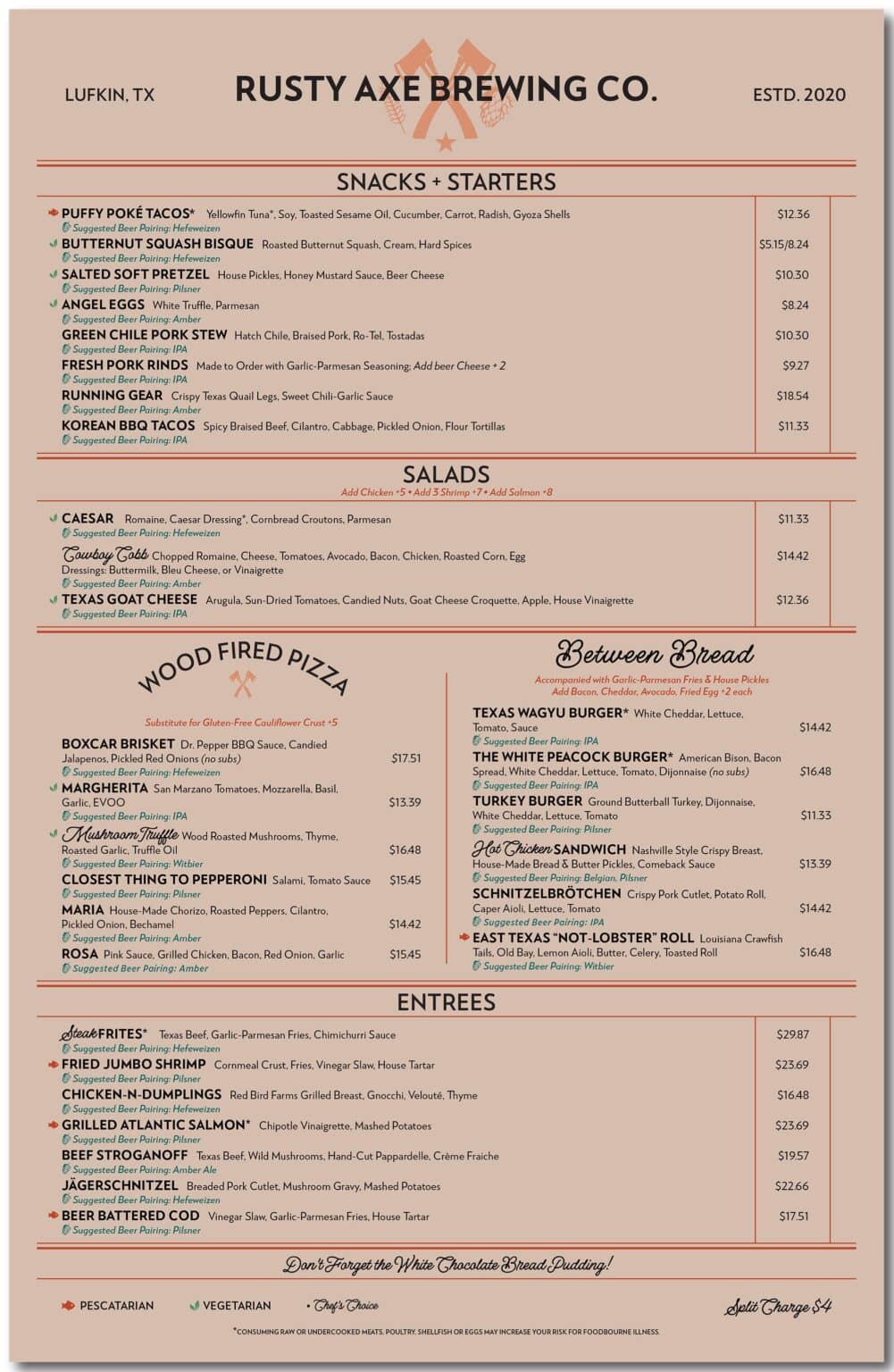 Bistro - Rusty Axe Brewing