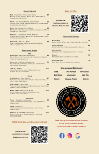 Bistro - Rusty Axe Brewing